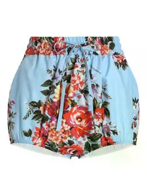 Dolce & Gabbana Floral-pattern Drawstring Shorts