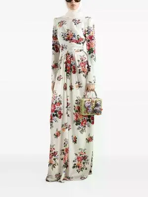 Dolce & Gabbana Flower Bouquet-print Maxi Dress