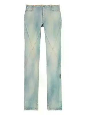 Off-white Full Length Jeans For Women