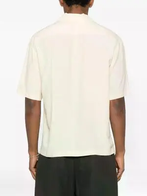 Sandro Horse-embroidered Shirt - Neutrals