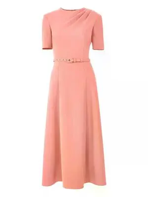 Carolina Herrera Belted Midi Dress