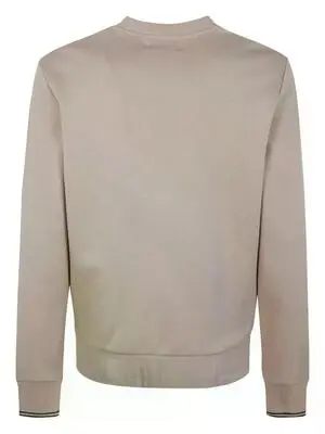 Fred Perry Logo-embroidered Sweatshirt - Neutrals