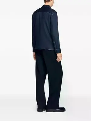 Sandro Loose-fit Zip-up Shirt