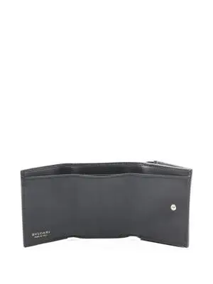 BVLGARI 20s Trifold Leather Wallet