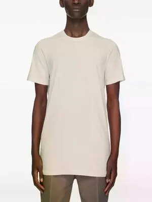 Rick Owens Temple Level T-shirt In Classic Cotton Jersey - Grey