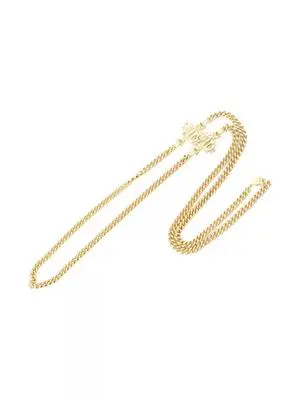 Dior 2010s Logo Chain Necklace - Gold