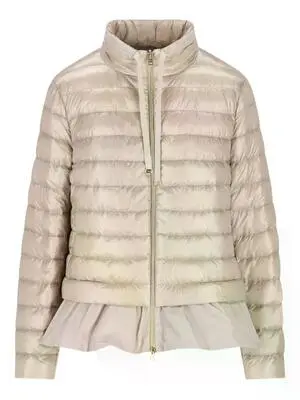 Herno Quilted Ruffled Jacket