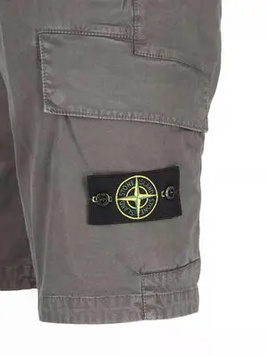 Stone Island Cargo-pocket Shorts - Grey