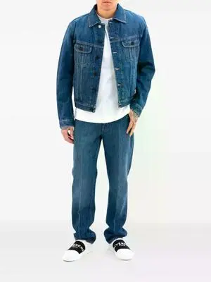 Givenchy Buttoned Denim Jacket - Blue