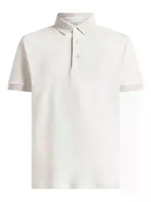 Etro Arnica-motif Cotton Polo Shirt