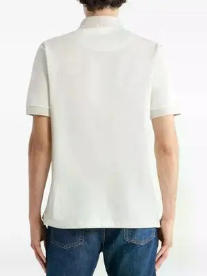 Etro Arnica-motif Cotton Polo Shirt
