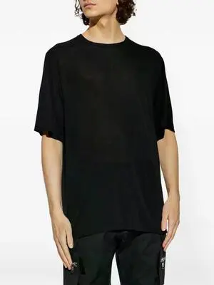 Rick Owens Shoulder-seam T-shirt - Black