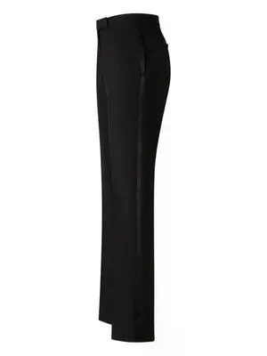 TOM FORD Pleated Wide-leg Trousers - Black