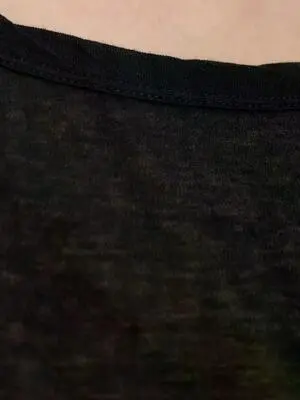 Rick Owens Long-sleeve Crop Top