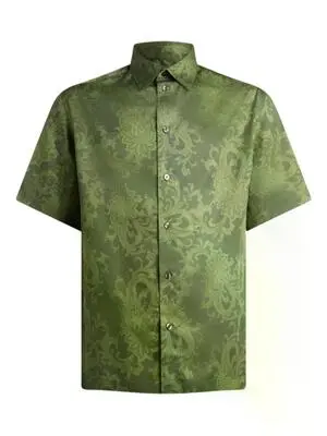 Men's Etro Green Shirts