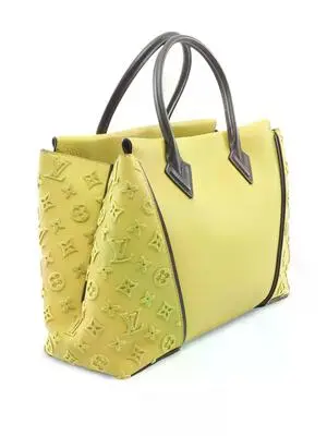 LOUIS VUITTON 2013 Embossed Monogram Tote Bag