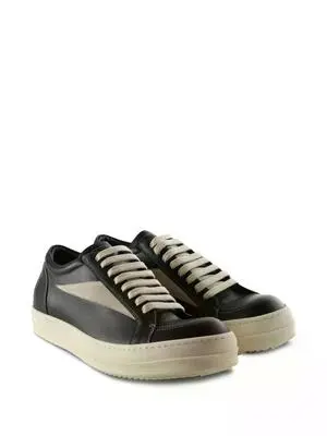 Rick Owens Vintage Leather Sneakers - Black