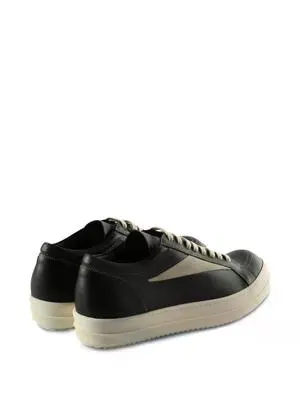 Rick Owens Vintage Leather Sneakers - Black