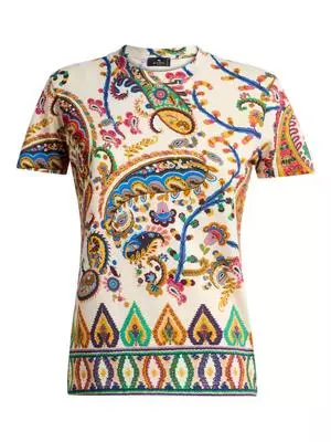 Etro Paisley T-shirts For Women