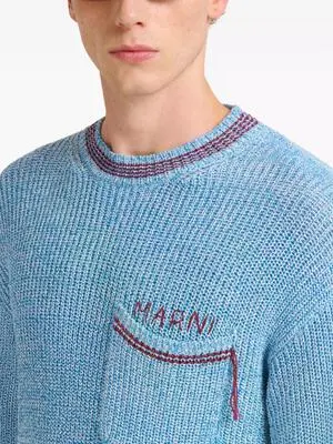 Marni Logo Pocket Sweater