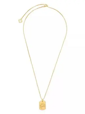 Maje Cancer Zodiac Necklace - Gold