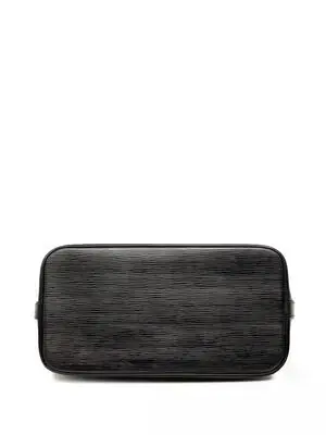 LOUIS VUITTON 1998 Epi Alma Pm Handbag - Black