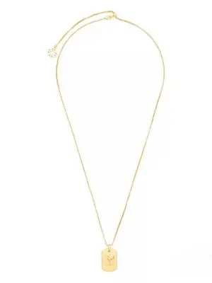 Maje Aquarius Zodiac Necklace - Gold