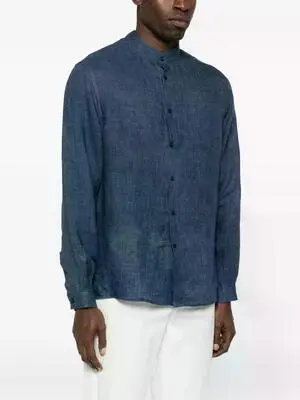 Brunello Cucinelli Band-collar Shirt