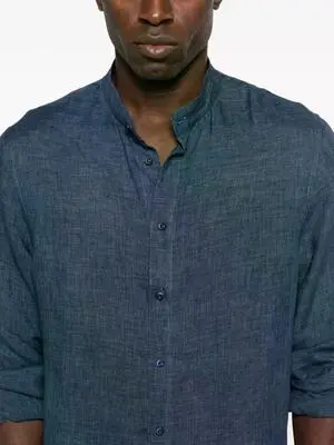 Brunello Cucinelli Band-collar Shirt