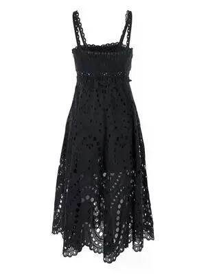 Charo Ruiz Ibiza Cut-out Maxi Dress - Black