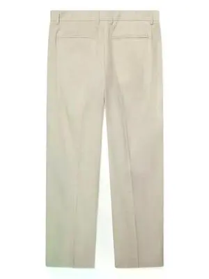 LES DEUX Pleated Straight Leg Trousers