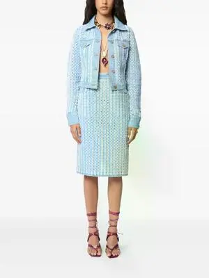 Nina Ricci Midi Denim Skirt