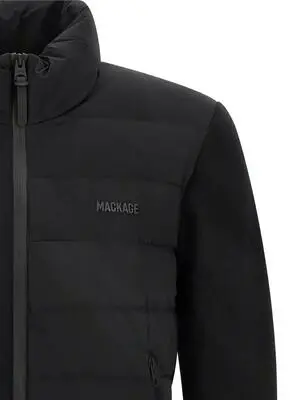 Mackage Padded Quilted Cardigan - Black