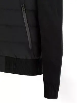 Mackage Padded Quilted Cardigan - Black