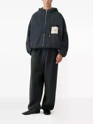 Jacquemus Le Torneo Zip-up Hoodie - Grey