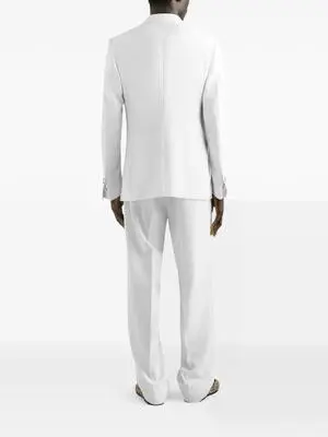 Dolce & Gabbana Faille Trousers - White