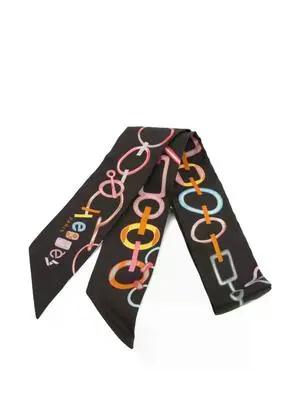 Hermès 2023 Do Re Boucles Print Scarf
