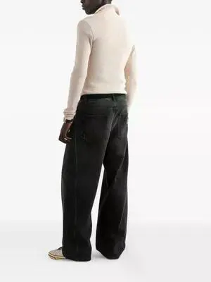 Dolce & Gabbana Wide-leg Jeans - Black
