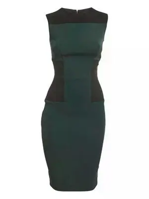 Victoria Beckham Color Blocked Cocktail Dresses