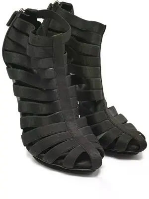 Gucci Strappy Suede Booties