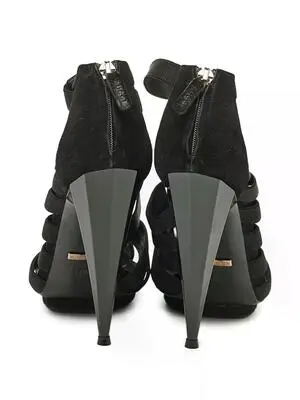 Gucci Strappy Suede Booties