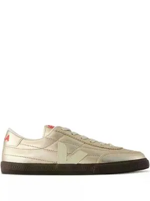Veja Gold Tone Sneakers For Women
