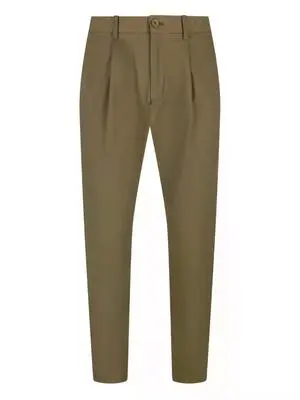 Herno Pleated Trousers - Brown