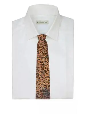 Etro Paisley And Animal-motif Neck Tie