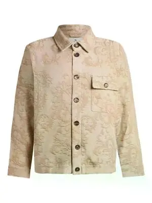 Etro Leafy-motif Cotton Jacket