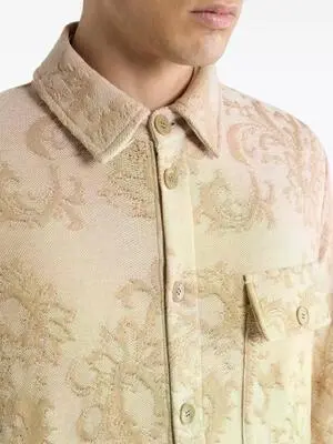 Etro Leafy-motif Cotton Jacket