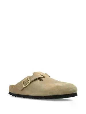 BIRKENSTOCK Boston Bs Suede Mules