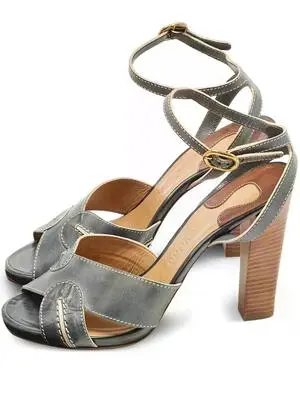 Chloé Ankle-strap Block Heel Sandals