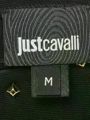 Just Cavalli Studded Mesh Mini Dress