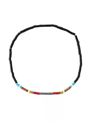 Paul Smith Beaded Bracelet With Logo Detail